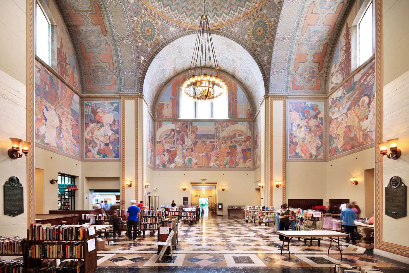 THE LOS ANGELES CENTRAL LIBRARY, A UNIQUE TEMPLE OF KNOWLEDGE - la ...